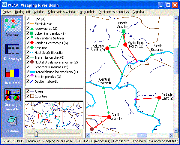 WEAP: Water Evaluation And Planning System